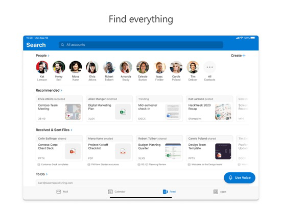 Microsoft Outlook for iOS (iPhone/iPad/Apple Watch/iPod touch) - Free ...