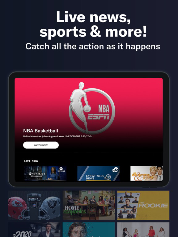 ABC: TV Shows & Live Sports for iOS (iPhone/iPad/Apple TV/iPod touch ...