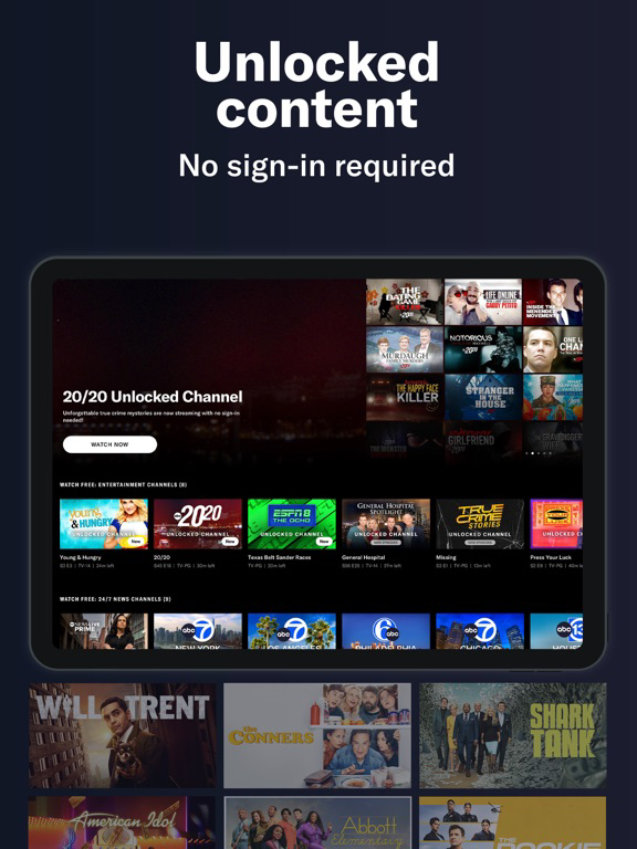 ABC: TV Shows & Live Sports for iOS (iPhone/iPad/Apple TV/iPod touch ...