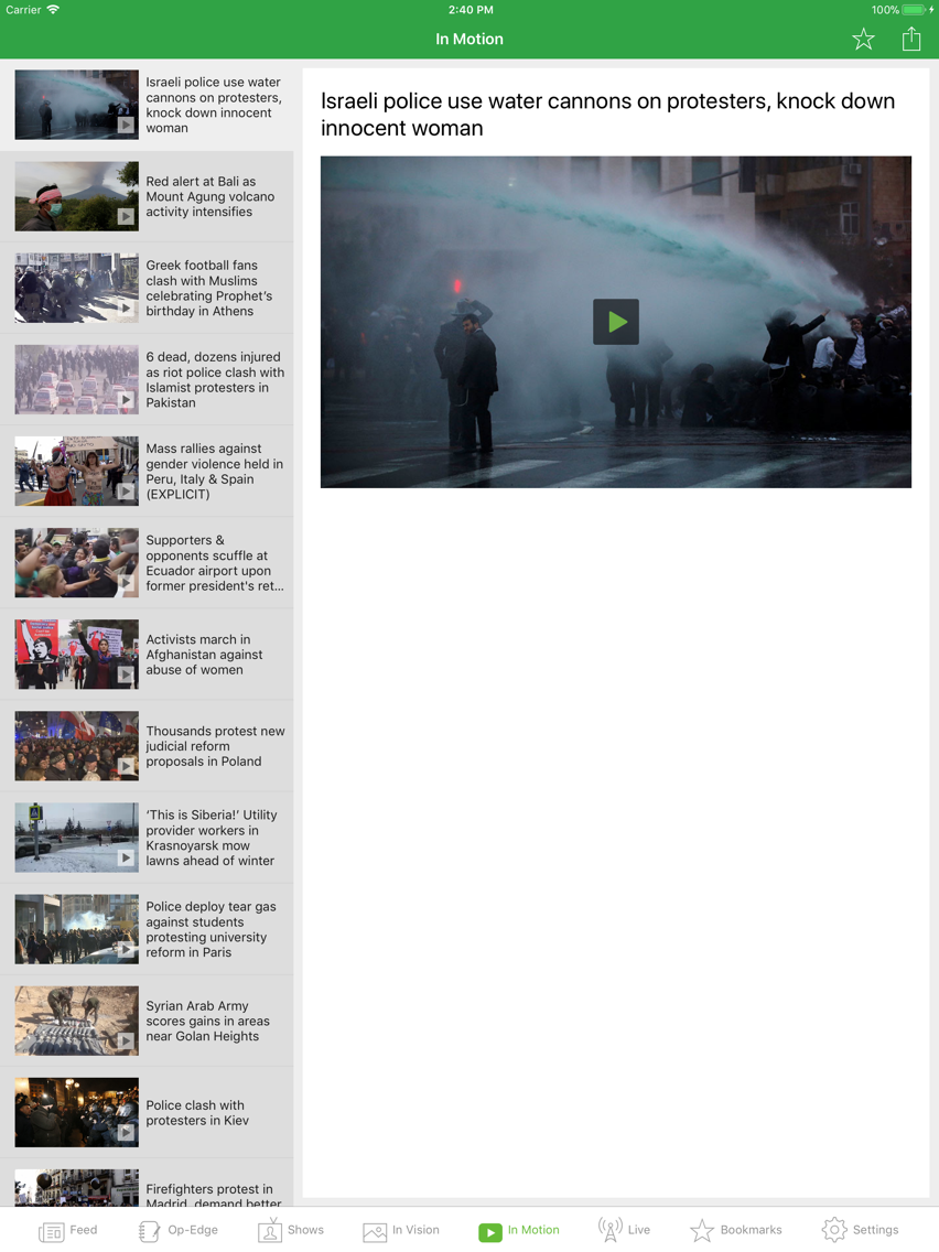 RT News­ for iOS (iPhone/iPad) - Free Download at AppPure