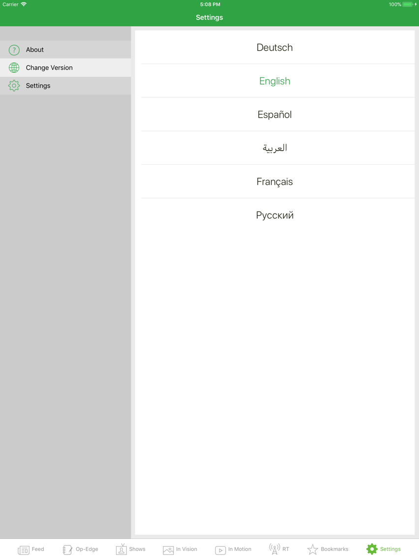 RT News­ for iOS (iPhone/iPad) - Free Download at AppPure