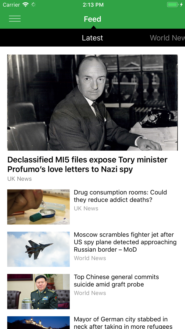 RT News­ for iOS (iPhone/iPad) - Free Download at AppPure