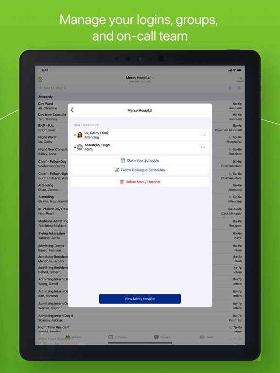 Amion - Clinician Scheduling for iOS (iPhone/iPad) - Free Download at ...