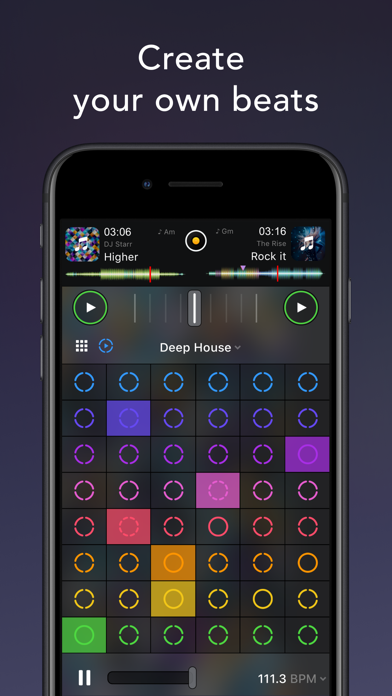 djay - DJ App & AI Mixer for iOS (iPhone/iPad) - Free Download at AppPure
