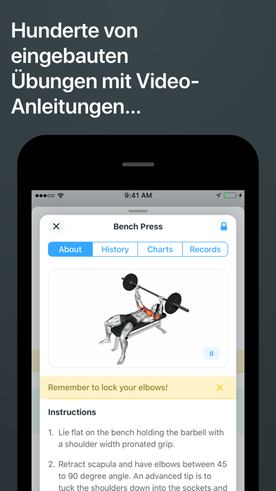 Laden Sie Strong Workout Tracker Gym Log für iOS (iPhone) bei AppPure ...
