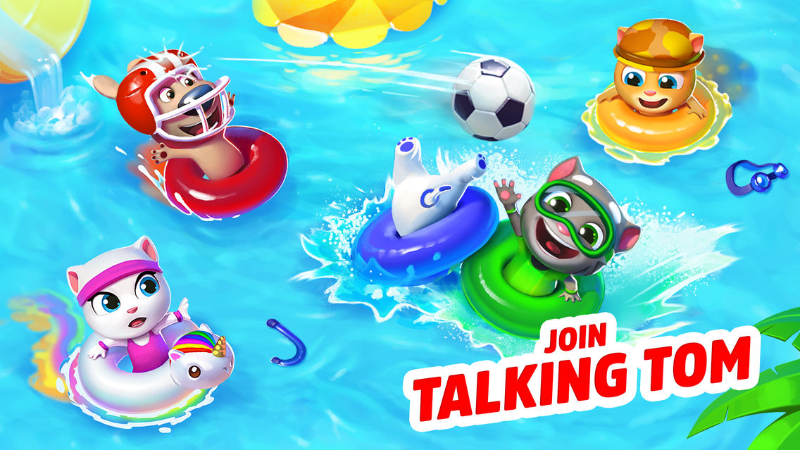 Talking Tom Pool - Puzzle Game for iOS (iPhone/iPad) - Free Download at ...