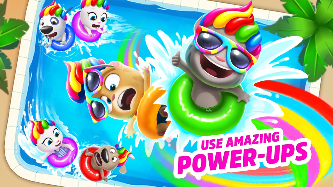 Talking Tom Pool - Puzzle Game for iOS (iPhone/iPad) - Free Download at ...