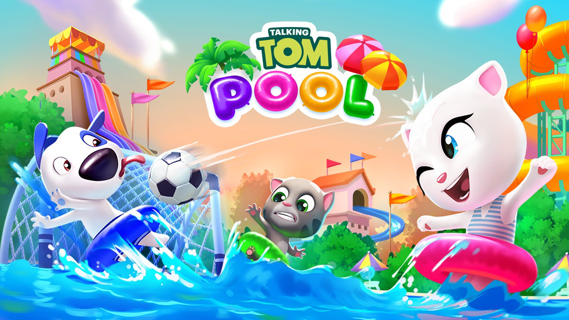 Talking Tom Pool - Puzzle Game for iOS (iPhone/iPad) - Free Download at ...