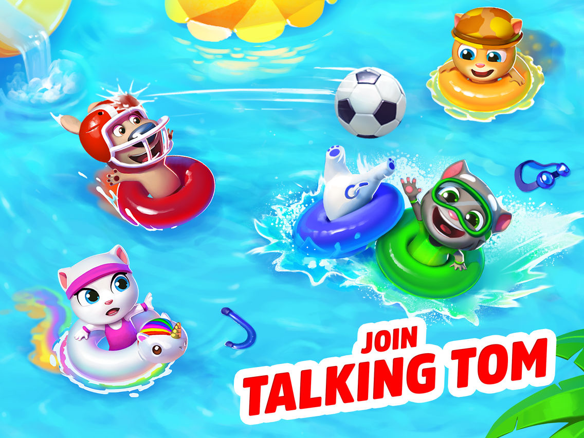 Talking Tom Pool - Puzzle Game for iOS (iPhone/iPad) - Free Download at ...
