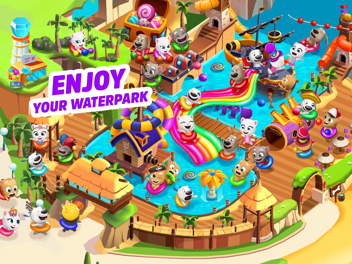 Talking Tom Pool - Puzzle Game for iOS (iPhone/iPad) - Free Download at ...
