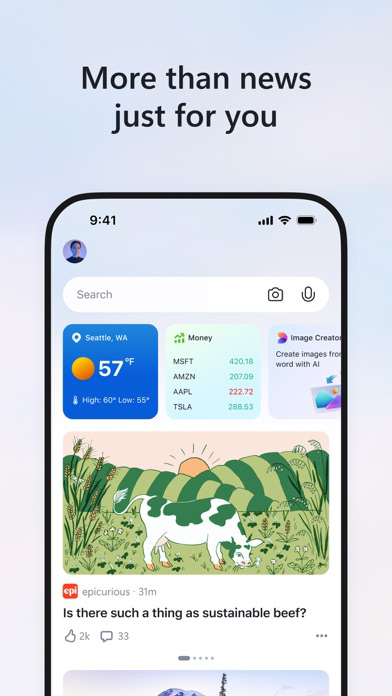 MSN for iOS (iPhone) - Free Download at AppPure