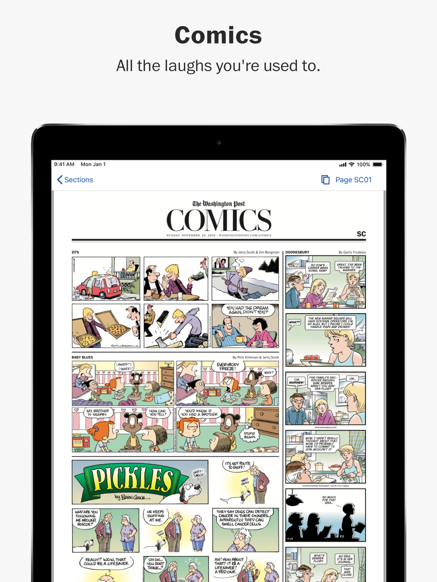 Washington Post Print Edition for iOS (iPhone/iPad) - Free Download at ...