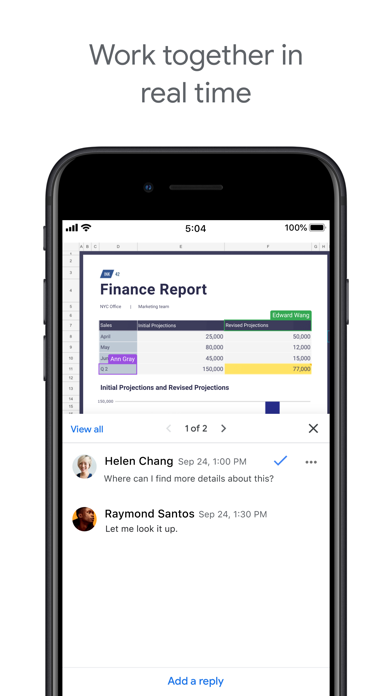 Google Sheets for iOS (iPhone/iPad) - Free Download at AppPure