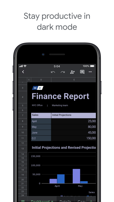 Google Sheets for iOS (iPhone/iPad) - Free Download at AppPure