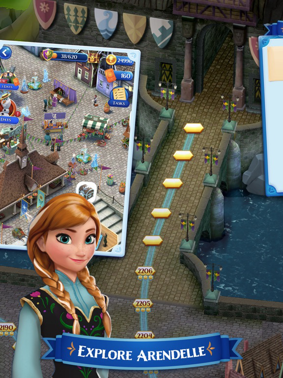 Disney Frozen Free Fall Game for iOS (iPhone/iPad) - Free Download at ...