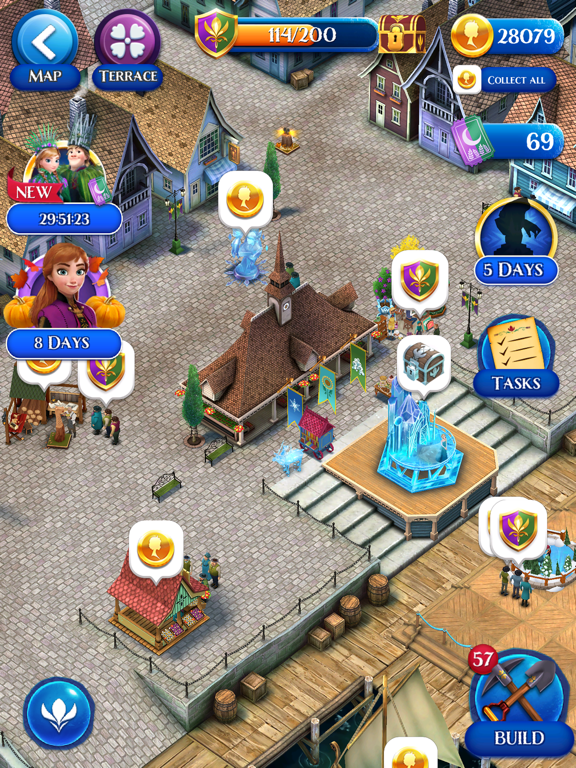 Disney Frozen Free Fall Game for iOS (iPhone/iPad) - Free Download at ...