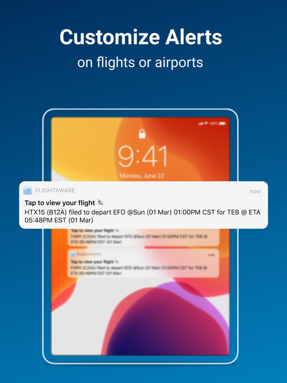FlightAware Flight Tracker for iOS (iPhone/iPad) - Free Download at AppPure