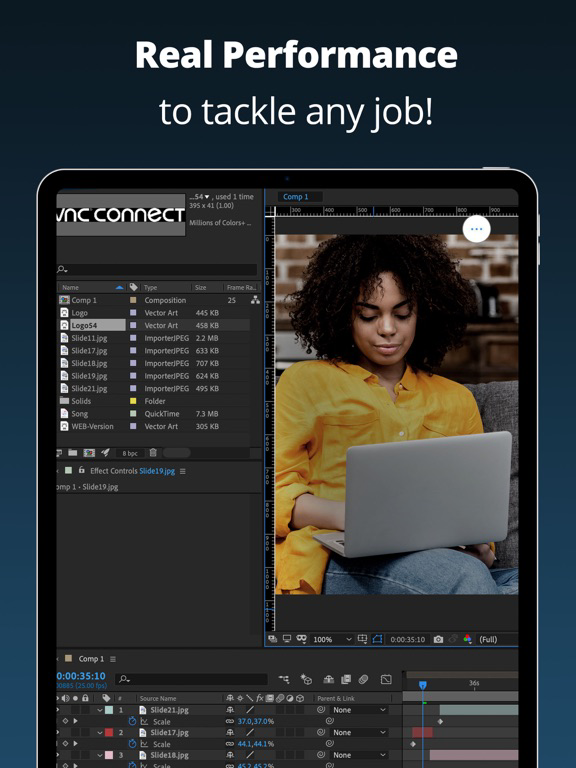 RealVNC Viewer: Remote Desktop for iOS (iPhone/iPad) - Free Download at ...