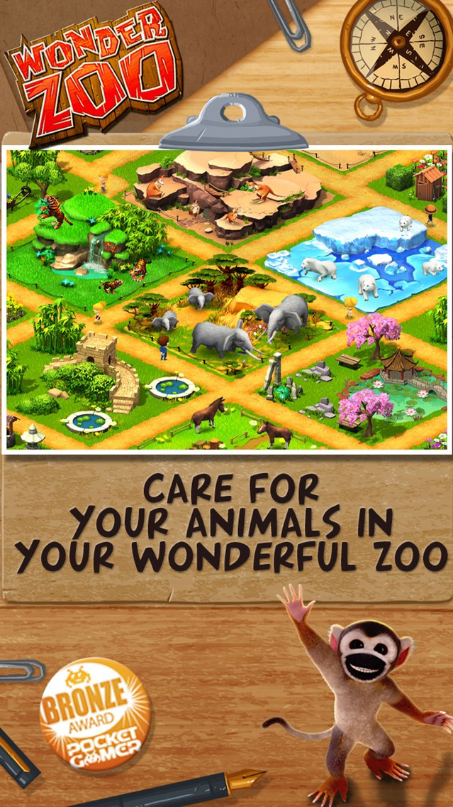 Wonder Zoo - Animal Rescue! for iOS (iPhone/iPad) - Free Download at ...