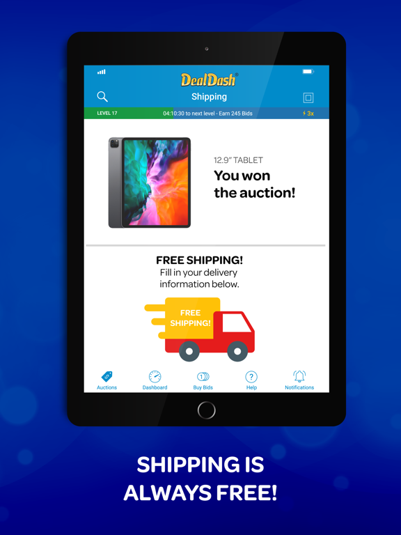DealDash - Bid & Save Auctions for iOS (iPhone/iPad/iPod touch) - Free ...