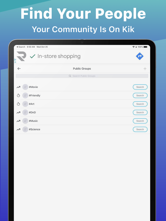 Kik Messaging & Chat App for iOS (iPhone/iPad/iPod touch) - Free ...