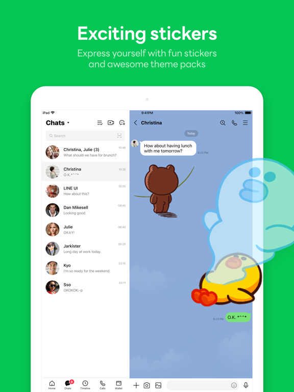 LINE for iOS (iPhone/iPad/Apple Watch/iPod touch) - Free Download at ...