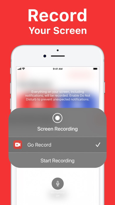 Screen Recorder: Go Record for iOS (iPhone/iPad) - Free Download at AppPure