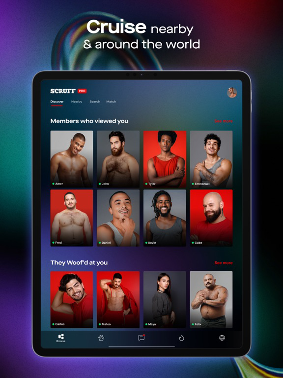 SCRUFF - Gay Dating & Chat for iOS (iPhone/iPad) - Free Download at AppPure