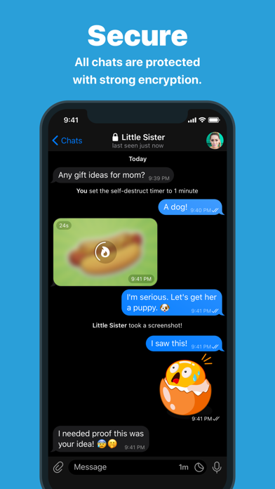 Telegram Messenger for iOS (iPhone/iPad) - Free Download at AppPure