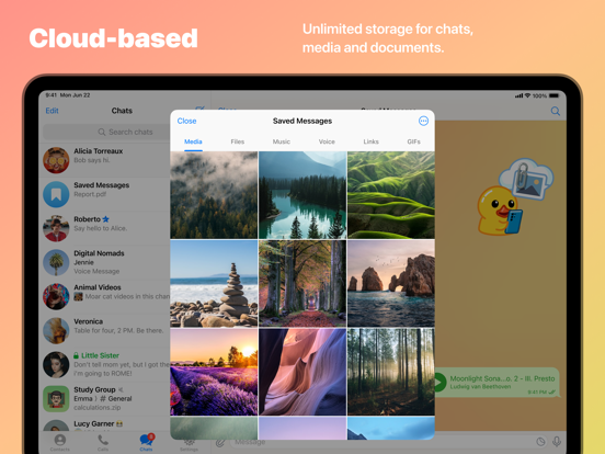 Telegram Messenger for iOS (iPhone/iPad) - Free Download at AppPure
