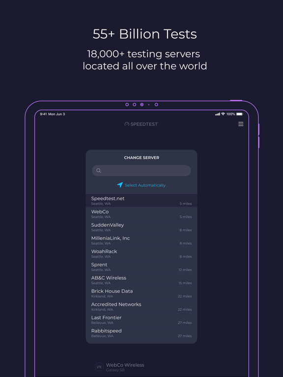 Speedtest by Ookla for iOS (iPhone/iPad) - Free Download at AppPure