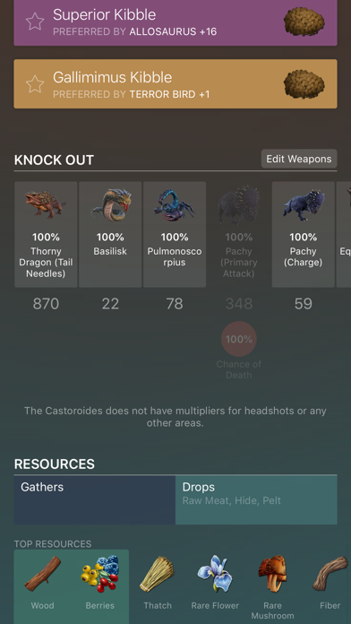 Dododex: ARK Survival Evolved for iOS (iPhone/iPad/iPod touch) - Free ...