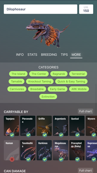 Dododex: ARK Survival Evolved for iOS (iPhone/iPad/iPod touch) - Free ...