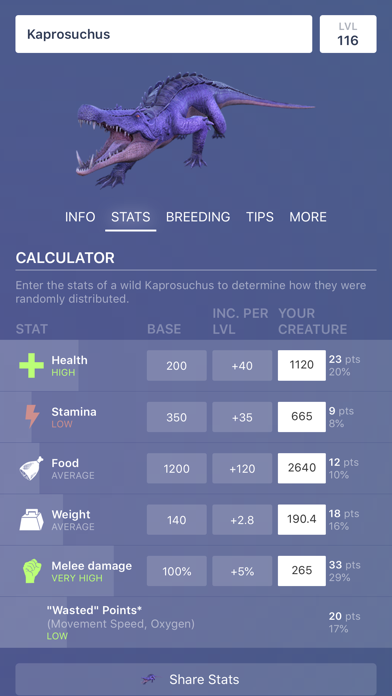 Dododex: ARK Survival Evolved for iOS (iPhone/iPad/iPod touch) - Free ...
