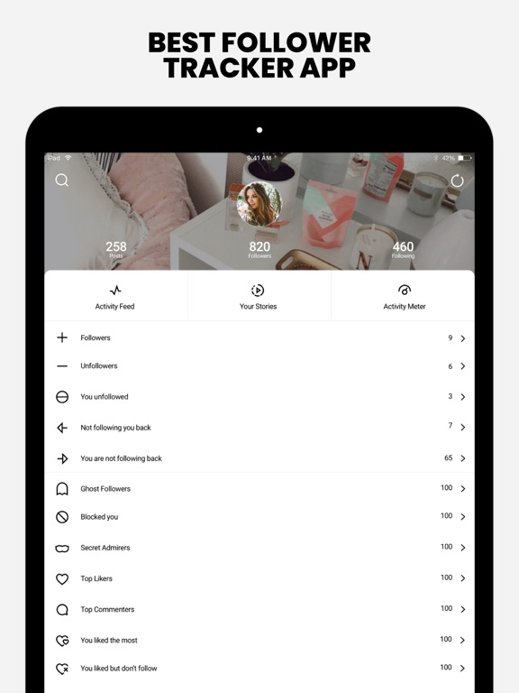 FollowMeter for Instagram pour iOS (iPhone/iPad) - Téléchargement ...