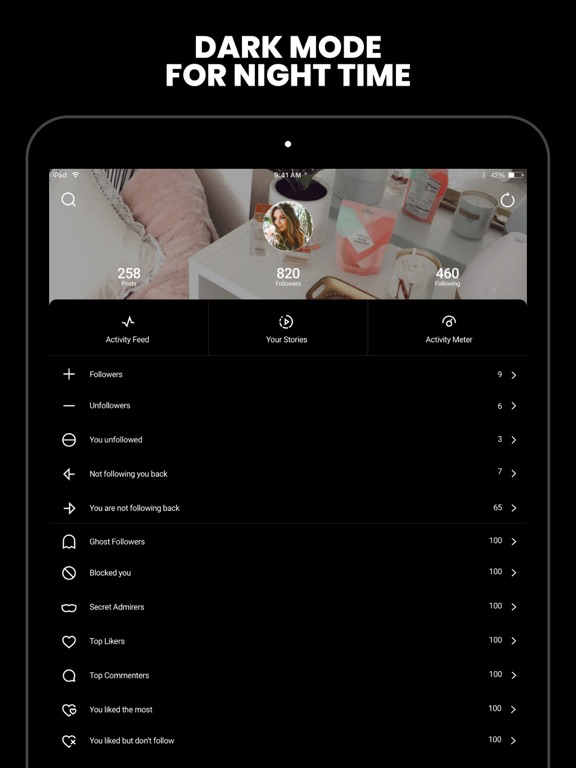 FollowMeter for Instagram pour iOS (iPhone/iPad) - Téléchargement ...