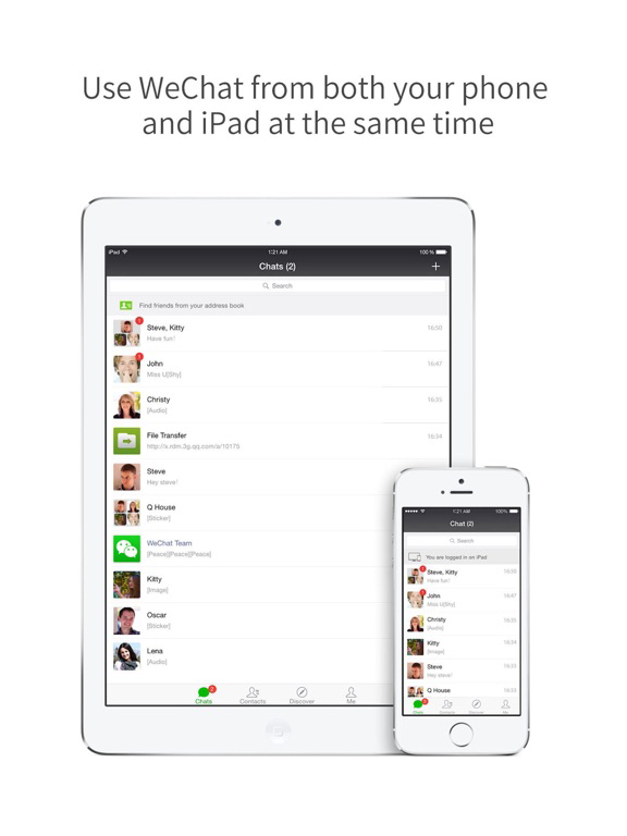WeChat for iOS (iPhone/iPad/Apple Watch/iPod touch) - Free Download at ...