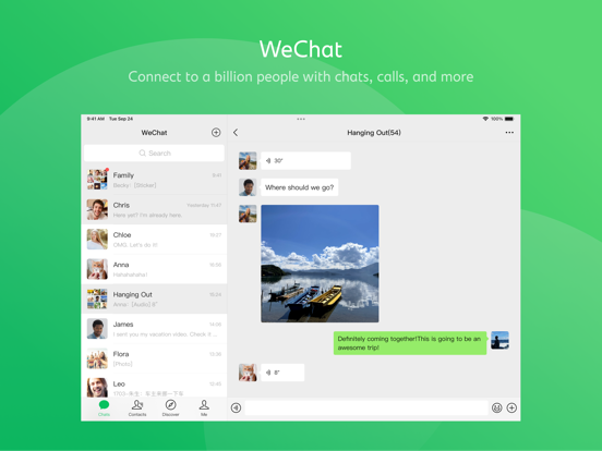 WeChat for iOS (iPhone/iPad/Apple Watch/iPod touch) - Free Download at ...