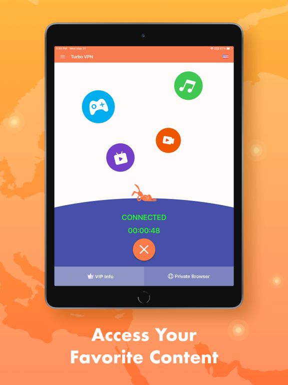Turbo VPN Private Browser for iOS (iPhone/iPad/iPod touch) - Free ...