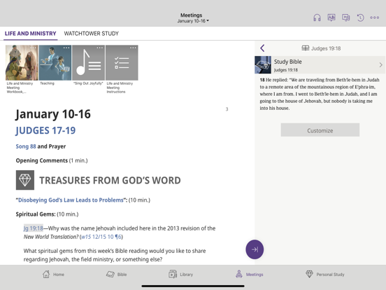 JW Library pour iOS (iPhone/iPad/iPod touch) - Téléchargement gratuit sur AppPure