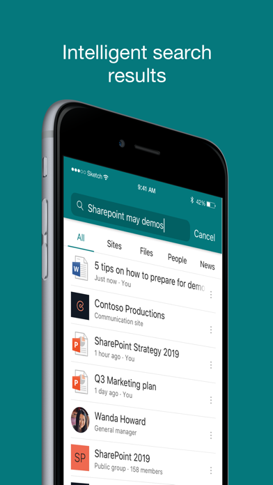 Microsoft SharePoint for iOS (iPhone/iPad) - Free Download at AppPure