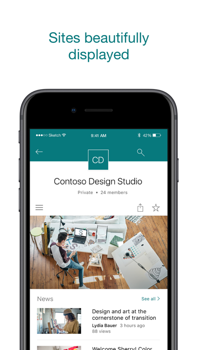 Microsoft SharePoint for iOS (iPhone/iPad) - Free Download at AppPure