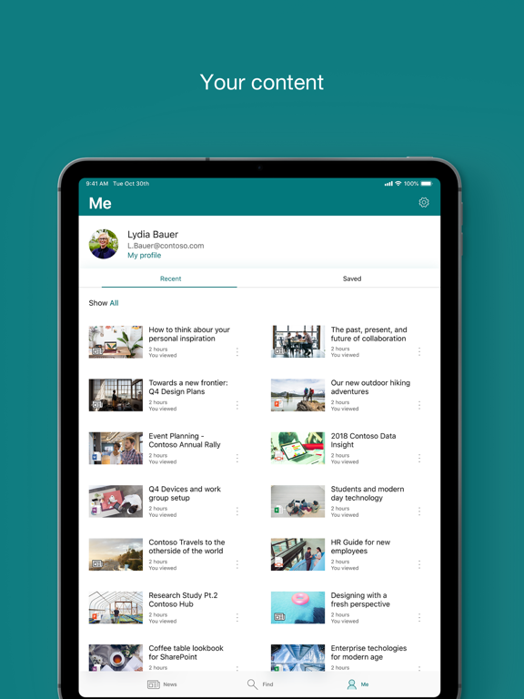 Microsoft SharePoint for iOS (iPhone/iPad) - Free Download at AppPure