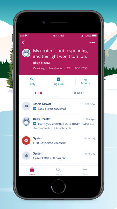 Salesforce Service Cloud for iOS (iPhone) - Free Download at AppPure