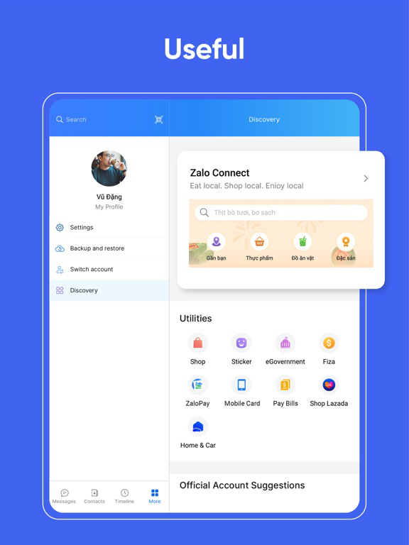 Zalo for iOS (iPhone/iPad/iPod touch) - Free Download at AppPure