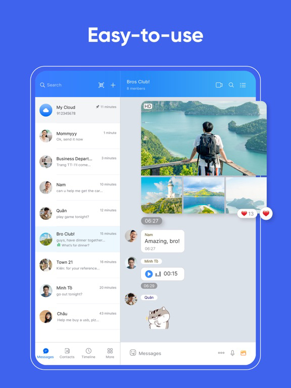 Zalo for iOS (iPhone/iPad) - Free Download at AppPure