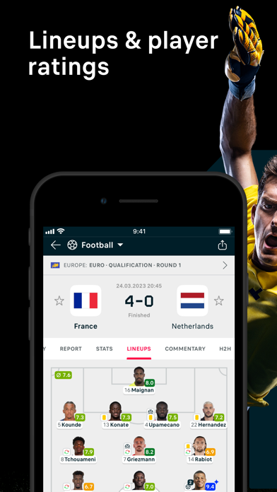 Flashscore - Live scores for iOS (iPhone/iPad) - Free Download at AppPure