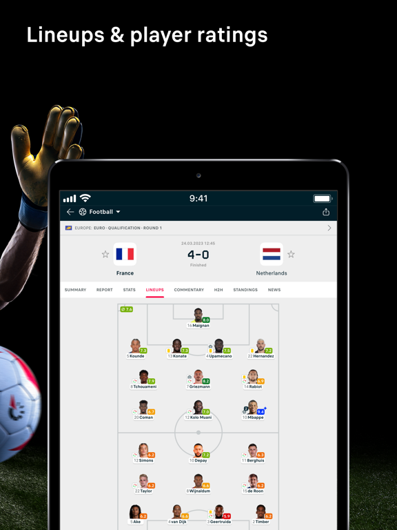 Flashscore - Live scores for iOS (iPhone/iPad) - Free Download at AppPure