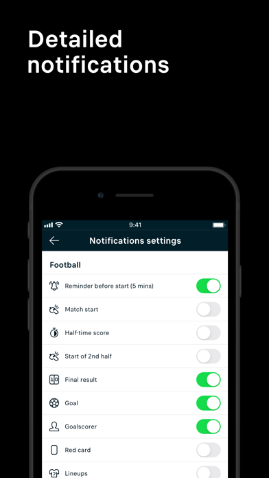 Flashscore - Live scores for iOS (iPhone/iPad) - Free Download at AppPure
