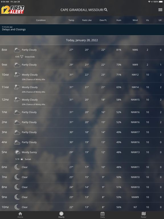KFVS12 StormTeam Weather for iOS (iPhone/iPad) - Free Download at AppPure